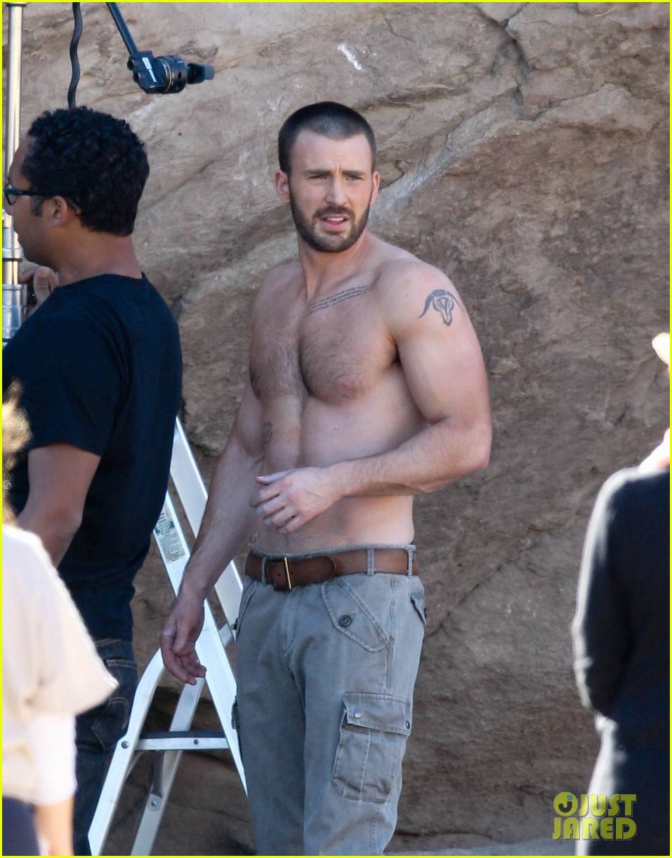 Chris Evan Shirtless Details Magazine 20 Daily Squirt