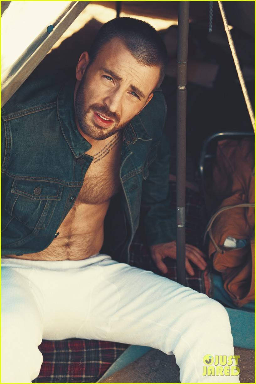Sexy Chris Evans In Details Magazine Daily Squirt