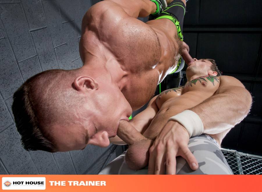 Rex Cameron Works Up A Sweat W Sebastian Kross His Personal Trainer