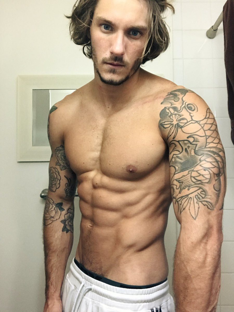 Model Of The Day Clark Parker Daily Squirt