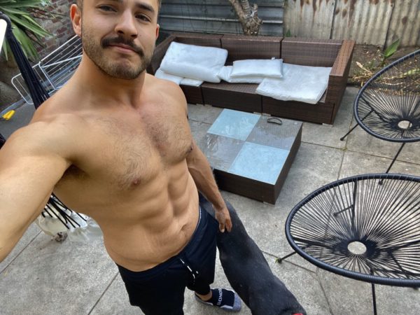 Model Of The Day Zak Bray Daily Squirt 2279