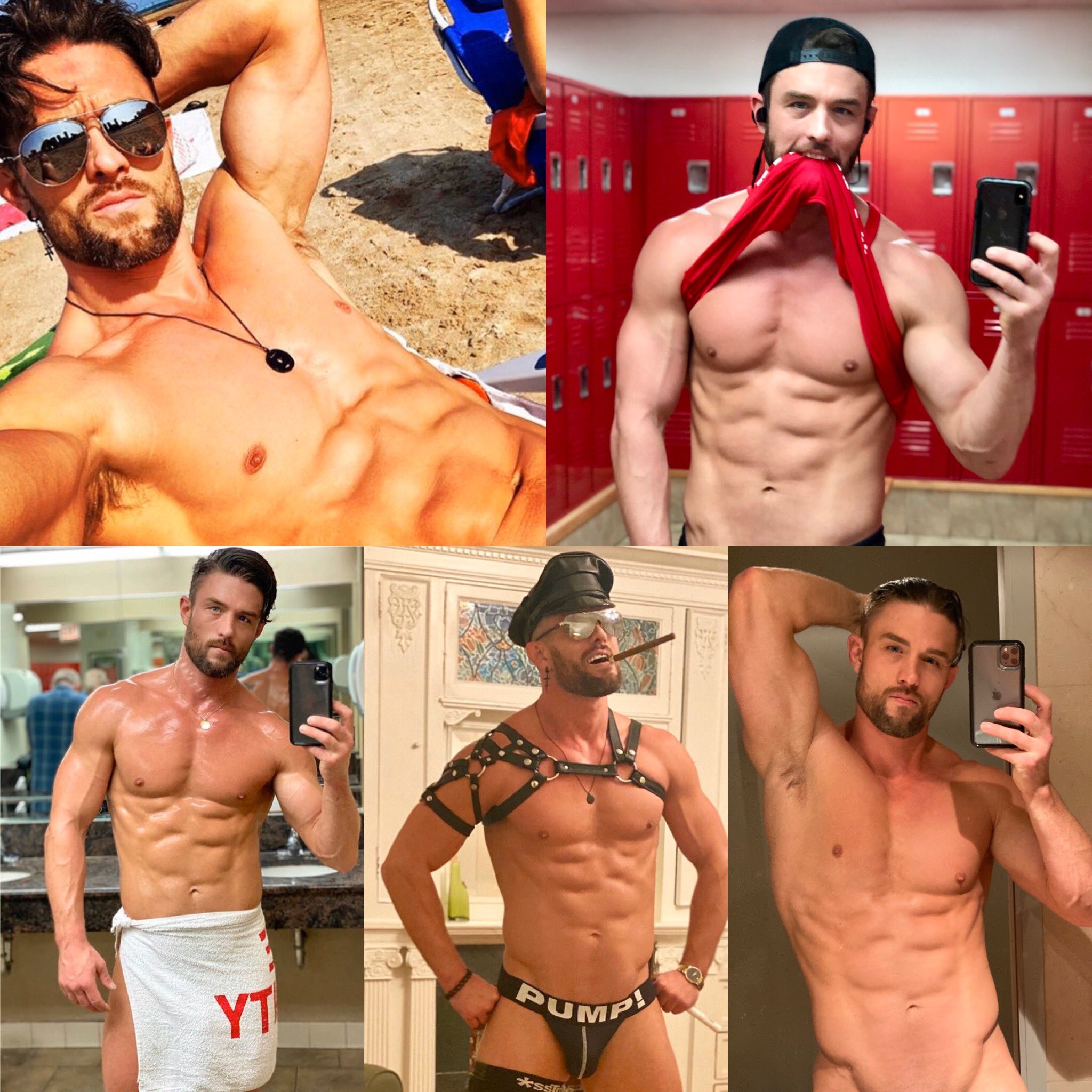 Model Of The Day Ryan Rose Daily Squirt 7173