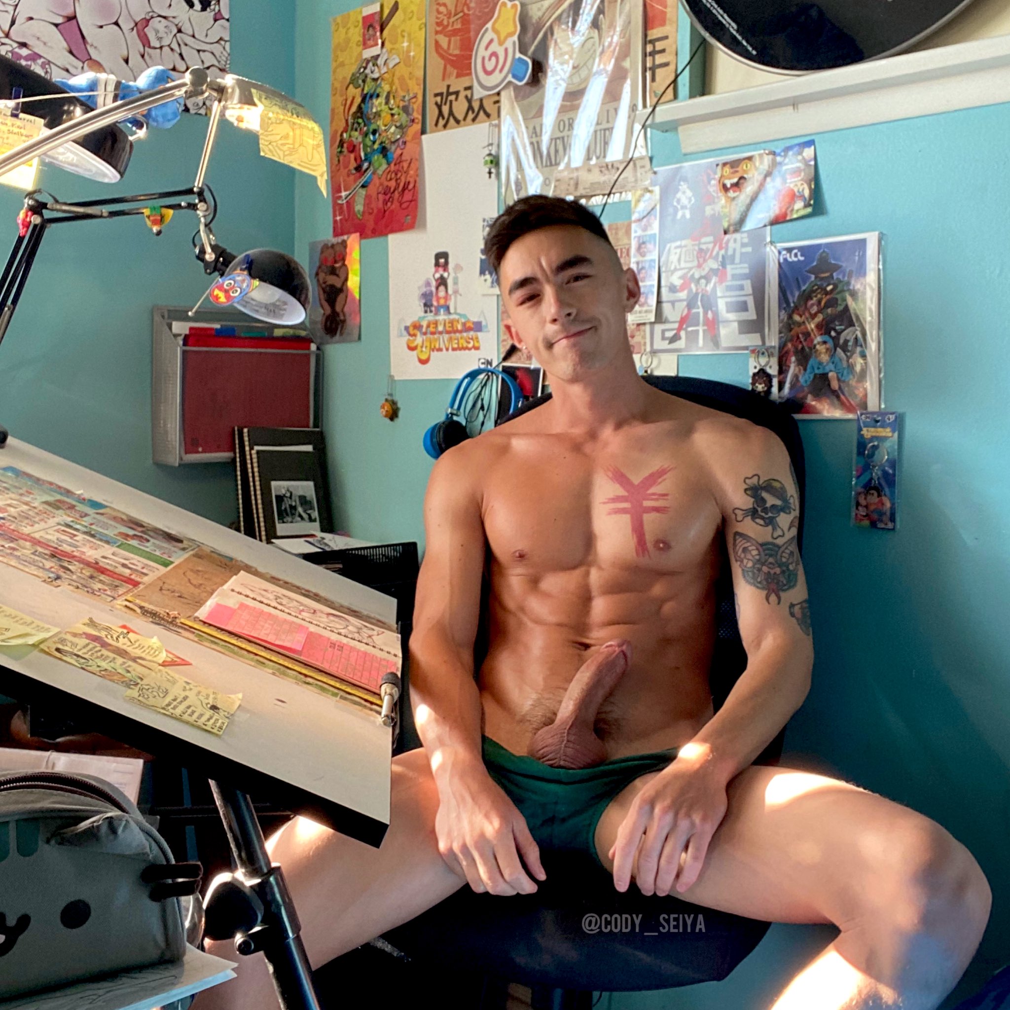 Model Of The Day Cody Seiya Daily Squirt