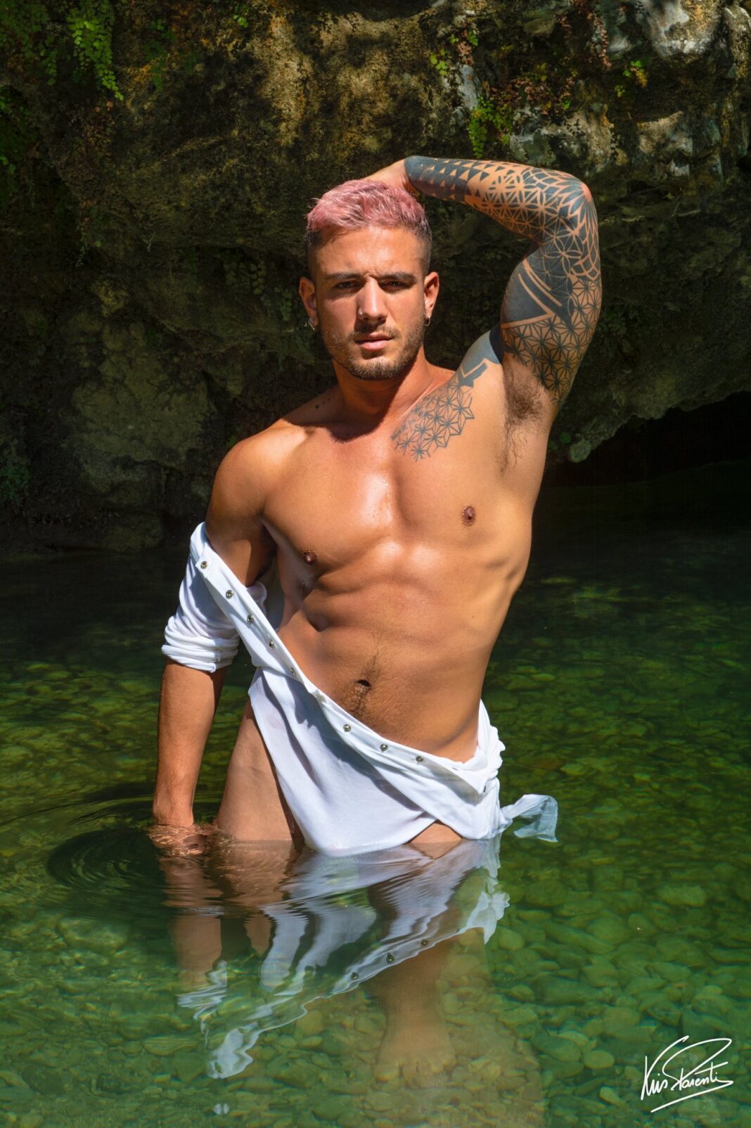 Model Of The Day Alex Ink Daily Squirt 6863