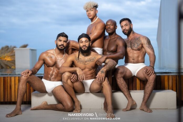 Mateo Zagal Gets Gangbanged Naked Sword Daily Squirt