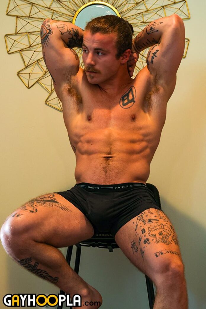 Thick Cock Jock Casey Hill Strokes It Daily Squirt